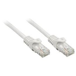 LINDY 48402 RJ45 Netzwerkkabel, Patchkabel CAT 5e U/UTP 2.00 m Grau 1 St.