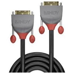 LINDY DVI Anschlusskabel 7.50 m Schwarz 36225 DVI-Kabel