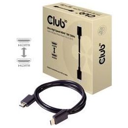 club3D HDMI Anschlusskabel HDMI-A Stecker, HDMI-A Stecker 1.00 m Schwarz CAC-1371 10K UHD, 8K UHD HDMI-Kabel