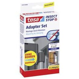 tesa 55193-03 Adapter Alu Comfort Fliegengitter Adapter-Set Passend f&uuml;r Marke (Tiervertreiber) Tesa Tesa Fliegengitter 3 St.