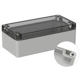 TRU COMPONENTS TC-9065476 Outdoor-Geh&auml;use 160 x 80 x 55 Polycarbonat Lichtgrau (RAL 7035) 1 St.