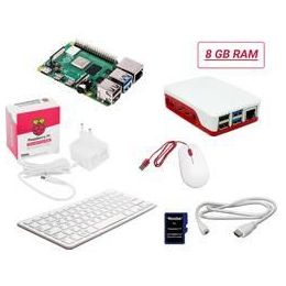 Raspberry Pi&reg; Desktop Kit Raspberry Pi&reg; 4 B 1 GB 4 x 1.5 GHz inkl. Tastatur, inkl. Maus, inkl. Noobs OS, inkl. Netzteil, inkl. Geh&auml;use, inkl. HDMI&trade;-Kabel