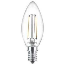 Philips LED 77753100 LED EEK E (A - G) E14 Kerzenform 2 W = 25 W Warmwei&szlig; (&Oslash; x L) 3.5 cm x 9.7 cm 1 St.