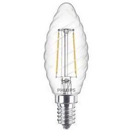 Philips LED 76235300 LED EEK E (A - G) E14 Kerzenform 2 W = 25 W Warmwei&szlig; (&Oslash; x L) 3.5 cm x 9.7 cm 1 St.