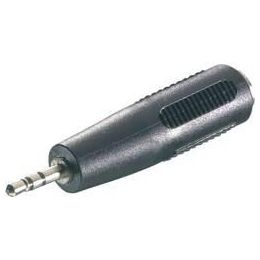 SpeaKa Professional SP-7870260 Klinke Audio Adapter [1x Klinkenstecker 2.5 mm - 1x Klinkenbuchse 3.5 mm] Schwarz