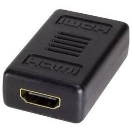 LogiLink AH0006 HDMI Adapter [1x HDMI-Buchse - 1x HDMI-Buchse] Schwarz