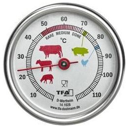 TFA - Fleischthermometer - f&uuml;r den Ofen, f&uuml;r BBQ-Grill, f&uuml;r Grill