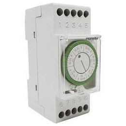 Wallair 1IO0024 Zeitschaltuhr analog Wochenprogramm 3500 W IP20 Gangreserve