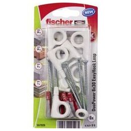 Fischer DuoPower 6x30 EasyHook Loop K (6) D&uuml;belsortiment 557926 1 Set