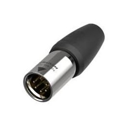 Neutrik NC5MX1-TOP XLR-Steckverbinder Stecker, gerade Polzahl: 5 Schwarz 1 St.