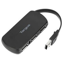 Targus ACH114EU USB-Hub 4 Port USB-A USB 2.0 480 MBit/s Schwarz Targus - Hub - 4 x USB 2.0 - Desktop