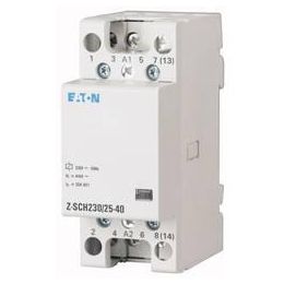 Eaton Z-SCH230/25-04 Installationssch&uuml;tz Nennspannung: 230 V, 240 V Schaltstrom (max.): 25 A 4 &Ouml;ffner 1 St.