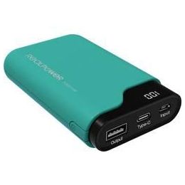 RealPower PB-7500C Powerbank 7500 mAh Li-Ion Gr&uuml;n