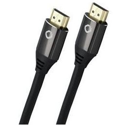 Oehlbach HDMI Anschlusskabel HDMI-A Stecker, HDMI-A Stecker 3.00 m Schwarz D1C92495 8K UHD, vergoldete Steckkontakte HDMI-Kabel