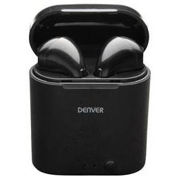 Denver TWE-36 In Ear Kopfh&ouml;rer Bluetooth&reg; Stereo Schwarz Ladecase