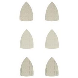 Bosch Accessories EXPERT M480 2608901208 Schleifnetz-Set gelocht K&ouml;rnung (num) 80, 80, 80, 80, 120, 120, 120, 180, 180, 180 (L x B) 150 mm x 100 mm 10 St.