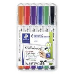 Staedtler Lumocolor 341 WP6 Whiteboardmarker Sortiert (Farbauswahl nicht m&ouml;glich) 1 St.