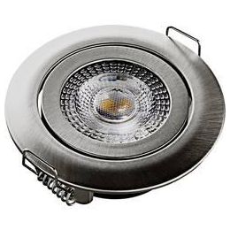Heitronic 500666 DL7202 LED-Einbauleuchte LED LED fest eingebaut 5 W Silber