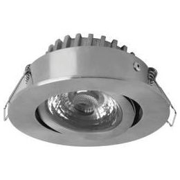 Megaman Rico LED-Bad-Einbauleuchte LED LED fest eingebaut 6.5 W IP44 Edelstahl (geb&uuml;rstet)