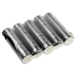 Panasonic eneloop Pro F1x5 Akkupack 5x Mignon (AA) Z-L&ouml;tfahne NiMH 6 V 2450 mAh