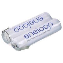 Panasonic eneloop Reihe F1x2 Akkupack 2x Micro (AAA) Z-L&ouml;tfahne NiMH 2.4 V 750 mAh