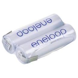 Panasonic eneloop Reihe F1x2 Akkupack 2x Mignon (AA) Z-L&ouml;tfahne NiMH 2.4 V 1900 mAh