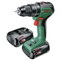 Bosch Home and Garden UniversalImpact 18V-60 06039D7102 Akku-Schlagbohrschrauber 18 V 2.0 Ah Li-Ion inkl. 2. Akku, inkl. Ladeger&auml;t