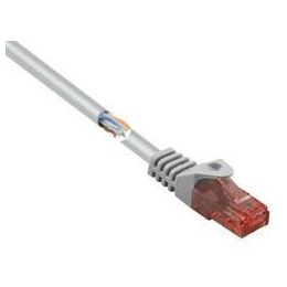 Renkforce RF-5043810 RJ45 Netzwerkkabel, Patchkabel CAT 6 U/UTP 10.00 m Grau mit Rastnasenschutz, Halogenfrei 1 St.