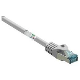 Renkforce RF-5043946 RJ45 Netzwerkkabel, Patchkabel CAT 6a S/FTP 15.00 m Grau Flammwidrig 1 St.