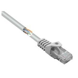 Renkforce RF-5047502 RJ45 Netzwerkkabel, Patchkabel CAT 5e U/UTP 5.00 m Grau mit Rastnasenschutz 1 St.