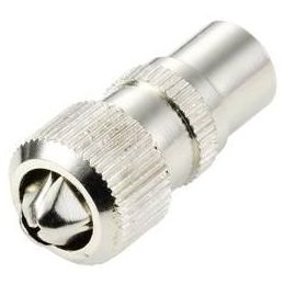 TRU COMPONENTS TC-10101528 Koax-Stecker Metall Anschl&uuml;sse: Koax-Stecker IEC Kabel-Durchmesser: 5 mm 1 St.