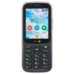 doro 730X Outdoor-Handy IP54, SOS Taste Graphit