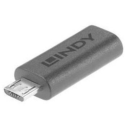 Lindy - USB-Adapter - 24 pin USB-C (W) zu Micro-USB Type B (M)