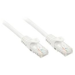 LINDY 48206 RJ45 Netzwerkkabel, Patchkabel CAT 6 U/UTP 7.50 m Wei&szlig; 1 St.