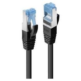 LINDY 47176 RJ45 Netzwerkkabel, Patchkabel CAT 6 S/FTP 0.50 m Schwarz 1 St.