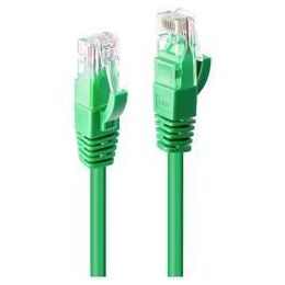 LINDY 48047 RJ45 Netzwerkkabel, Patchkabel CAT 6 U/UTP 1.00 m Gr&uuml;n 1 St.