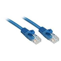 LINDY 48173 RJ45 Netzwerkkabel, Patchkabel CAT 6 U/UTP 2.00 m Blau 1 St.