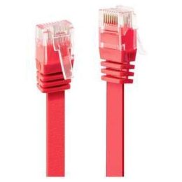 LINDY 47513 RJ45 Netzwerkkabel, Patchkabel CAT 6 U/UTP 3.00 m Rot 1 St.