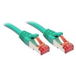 LINDY 47754 RJ45 Netzwerkkabel, Patchkabel CAT 6 S/FTP 15.00 m Gr&uuml;n 1 St.