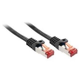 LINDY 47373 RJ45 Netzwerkkabel, Patchkabel CAT 6 S/FTP 1.50 m Schwarz 1 St.