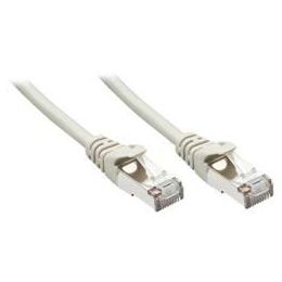 LINDY 48340 RJ45 Netzwerkkabel, Patchkabel CAT 5e F/UTP 0.30 m Grau 1 St.