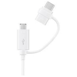 Samsung Handy Kabel [1x USB - 1x Micro-USB, USB-C&reg; Stecker] 1.50 m USB, Micro USB, USB-C&reg;
