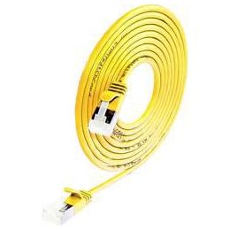 Wirewin 9120042366870 RJ45 Netzwerkkabel, Patchkabel CAT 6a S/STP 0.50 m Gelb 1 St.