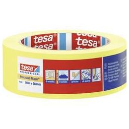 tesa PRECISION 04334-00003-00 Kreppband Pr&auml;zisionskrepp&reg; Gelb (L x B) 50 m x 38 mm 1 St.