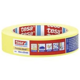 tesa PRECISION 04334-00001-00 Kreppband Pr&auml;zisionskrepp&reg; Gelb (L x B) 50 m x 25 mm 1 St.