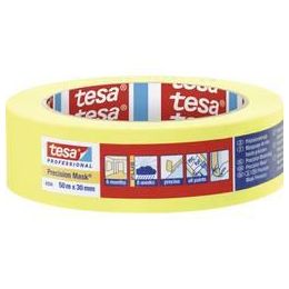 tesa PRECISION 04334-00002-00 Kreppband Pr&auml;zisionskrepp&reg; Gelb (L x B) 50 m x 30 mm 1 St.