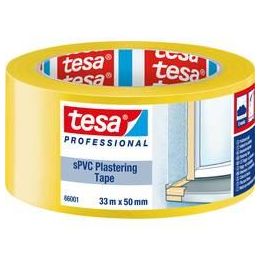 tesa SPVC 66001-00001-00 Putzband tesa&reg; Professional Gelb (L x B) 33 m x 50 mm 1 St.