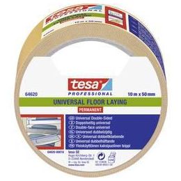 tesa UNIVERSAL PERMANENT 64620-00018-11 Verlegeband tesa&reg; Professional Wei&szlig; (L x B) 10 m x 50 mm 1 St.