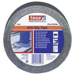 tesa 60950-00001-00 Anti-Rutschband tesa&reg; Professional Schwarz (L x B) 15 m x 50 mm 1 St.