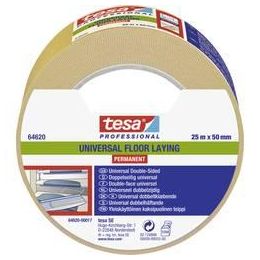 tesa UNIVERSAL PERMANENT 64620-00017-11 Verlegeband tesa&reg; Professional Wei&szlig; (L x B) 25 m x 50 mm 1 St.